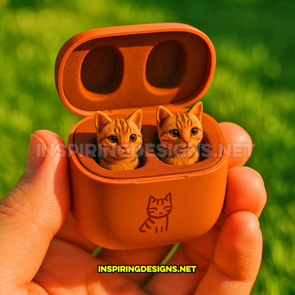 These Cat Earbuds Are What Happens When Audio Meets Adorable