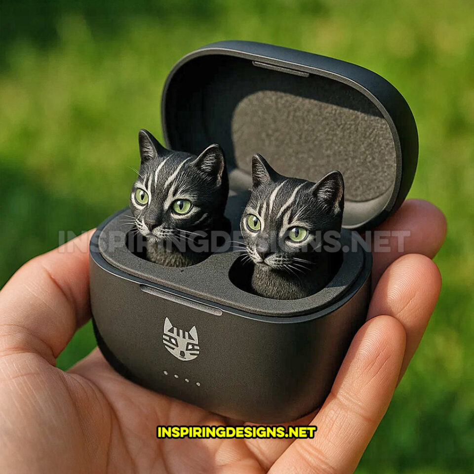 These Cat Earbuds Are What Happens When Audio Meets Adorable