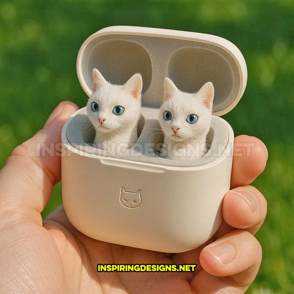 These Cat Earbuds Are What Happens When Audio Meets Adorable