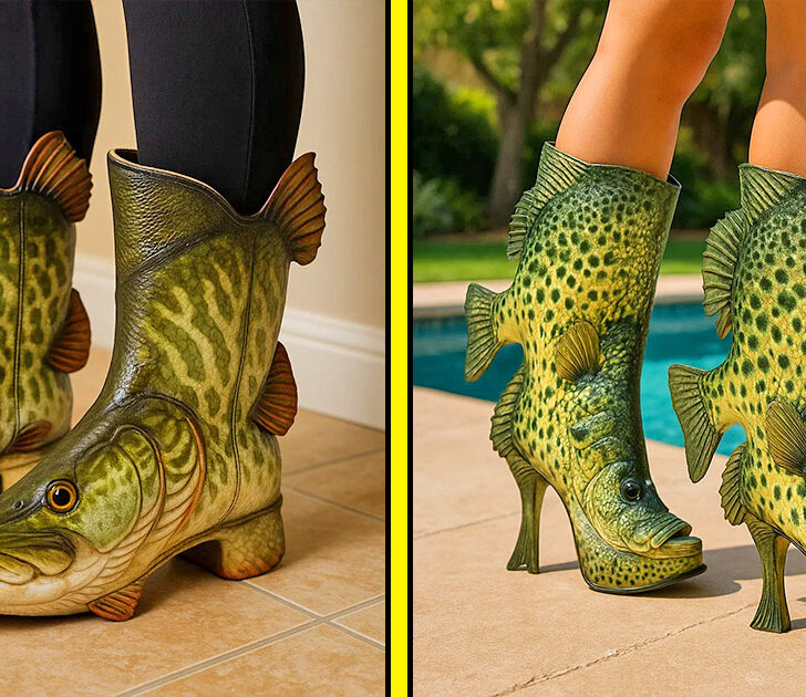 These Fish Boots Are Making a Splash in Fashion – Inspiring Designs