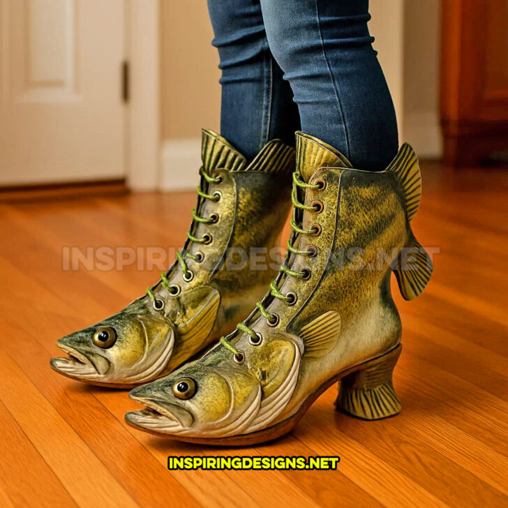 These Fish Boots Are Making a Splash in Fashion