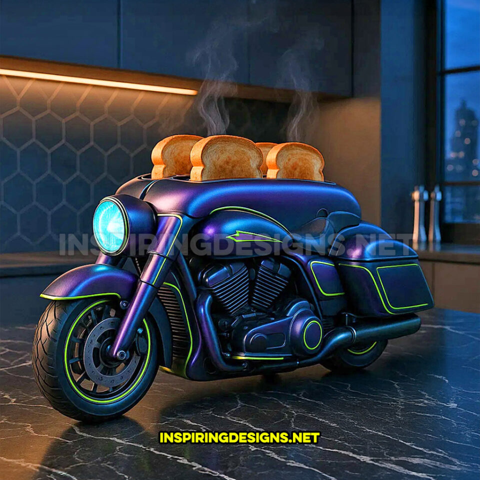 These Harley Toasters Will Rev Up Your Morning Routine