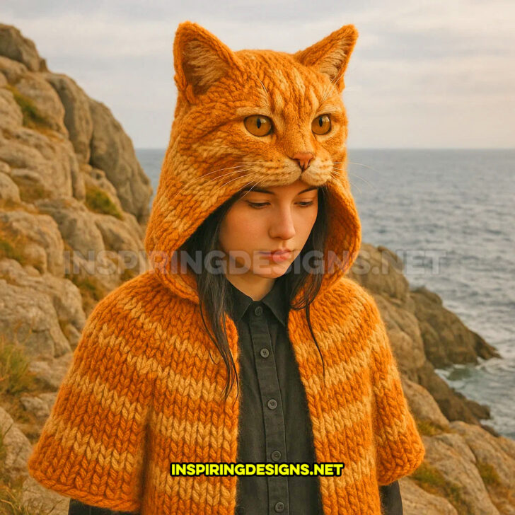 These Knit Cat Hoodies Turn You Into A Cozy Cat Lady
