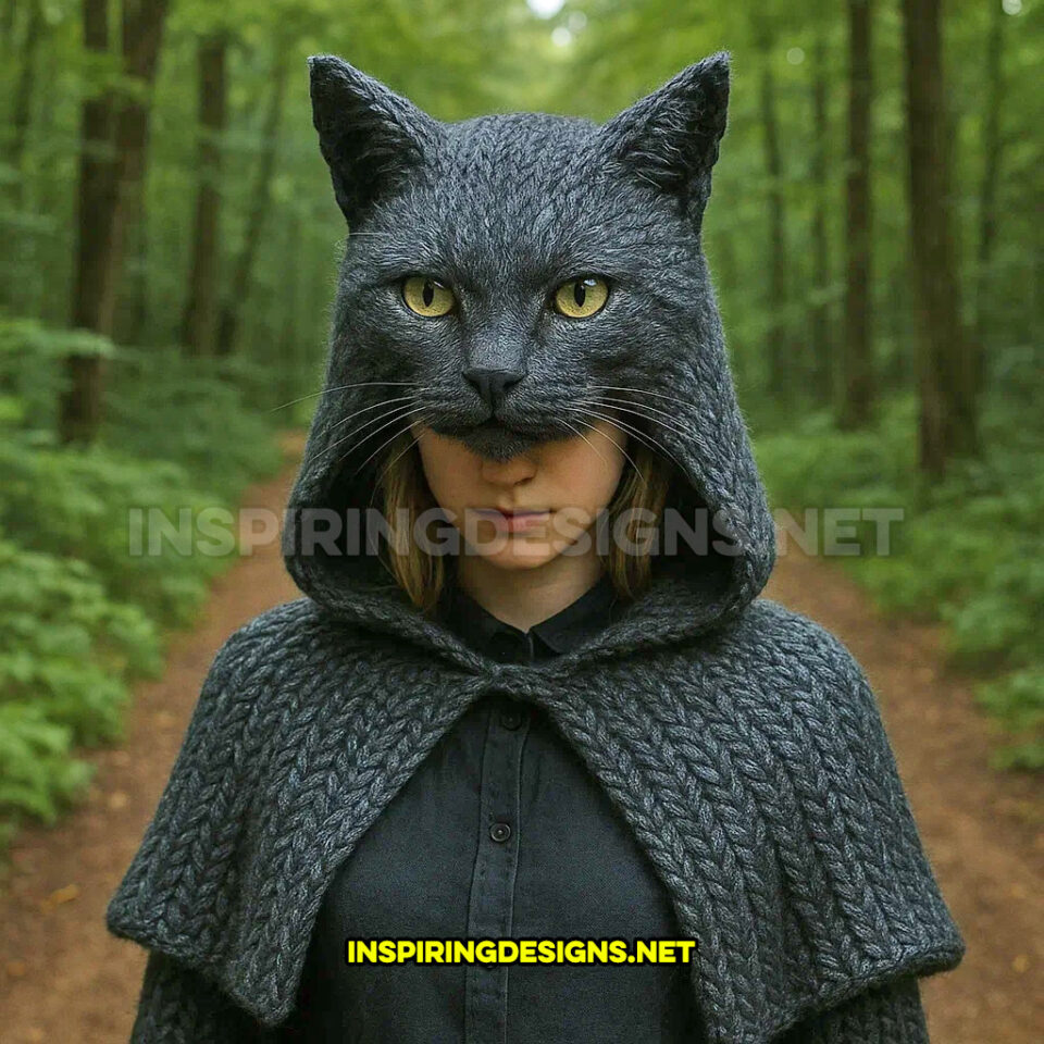 These Knit Cat Hoodies Turn You Into A Cozy Cat Lady