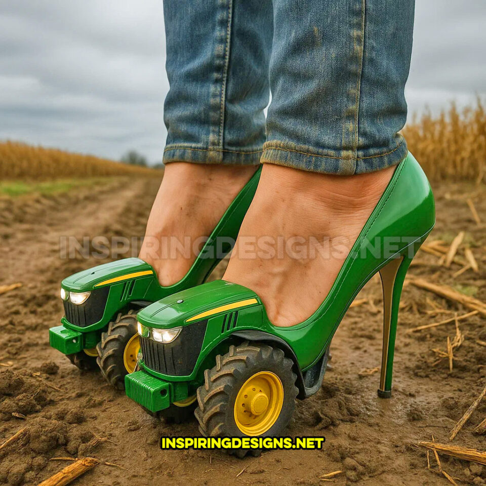 These Tractor Heels Will Make You the Queen of the Cornfield