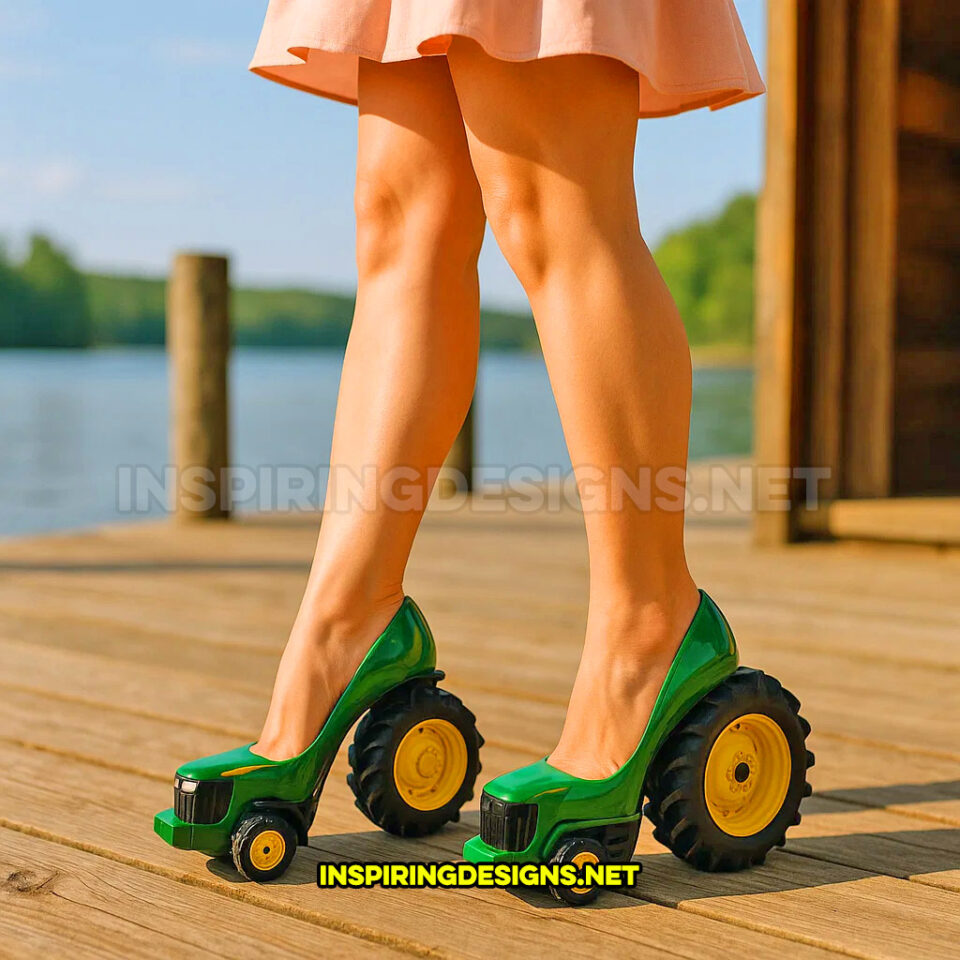 These Tractor Heels Will Make You the Queen of the Cornfield