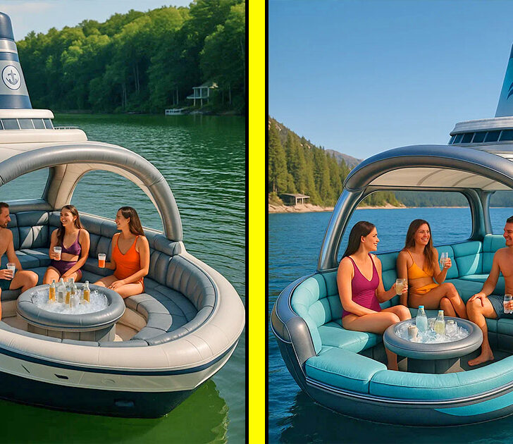 These Inflatable Cruise Ship Lake Floats Are The Ultimate Party On The ...
