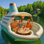 These Inflatable Cruise Ship Lake Floats Are The Ultimate Party On The ...