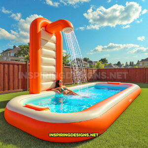 These Inflatable Shower Pools Are So Extra, and We’re Here for It