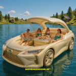 These Inflatable Sports Car Lake Floats Are Peak Summer Ridiculousness