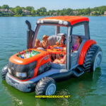 These Inflatable Tractor Lake Floats Are the Rowdiest Rigs to Ever Hit ...