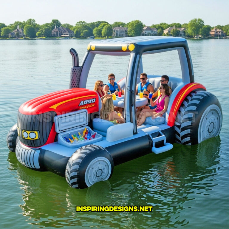 These Inflatable Tractor Lake Floats Are the Rowdiest Rigs to Ever Hit ...