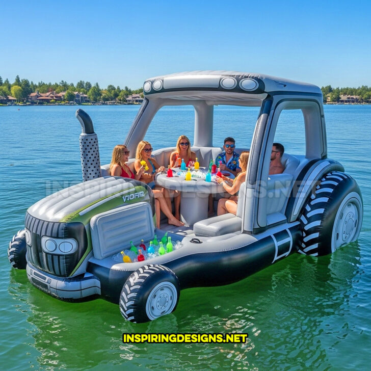 These Inflatable Tractor Lake Floats Are the Rowdiest Rigs to Ever Hit ...