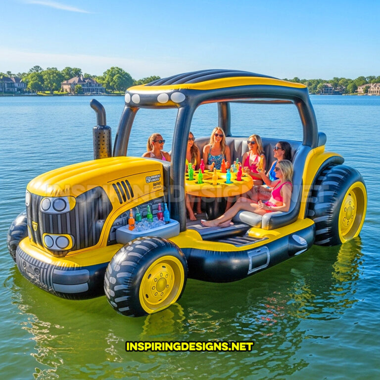 These Inflatable Tractor Lake Floats Are the Rowdiest Rigs to Ever Hit ...