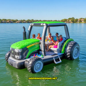 These Inflatable Tractor Lake Floats Are the Rowdiest Rigs to Ever Hit ...