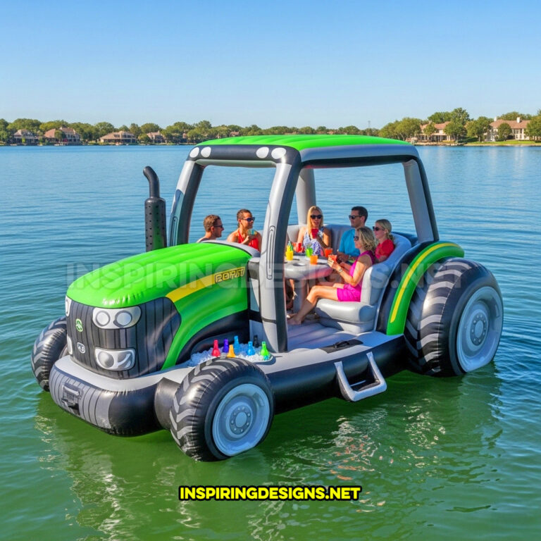 These Inflatable Tractor Lake Floats Are the Rowdiest Rigs to Ever Hit ...