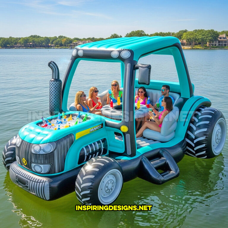 These Inflatable Tractor Lake Floats Are the Rowdiest Rigs to Ever Hit ...