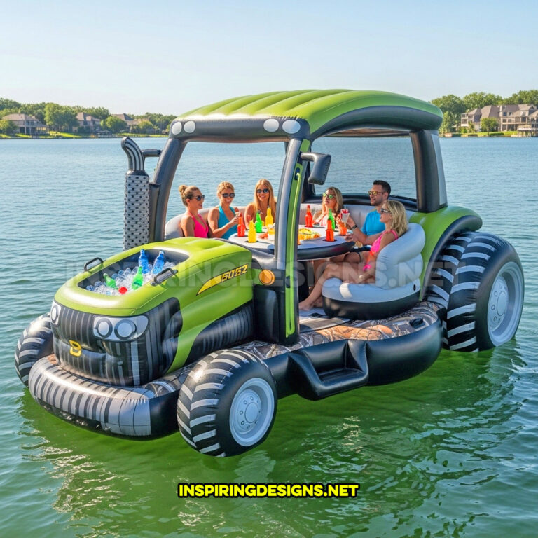 These Inflatable Tractor Lake Floats Are the Rowdiest Rigs to Ever Hit ...