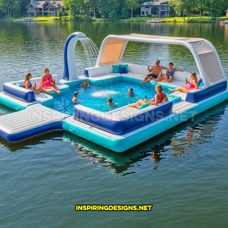 These Lake Party Float Pools Are the Unofficial Kings of Summer