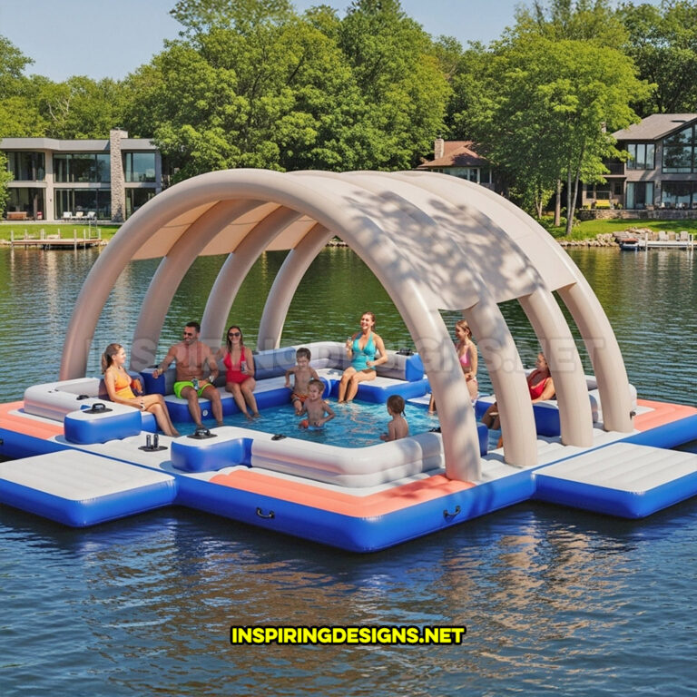 These Lake Party Float Pools Are the Unofficial Kings of Summer
