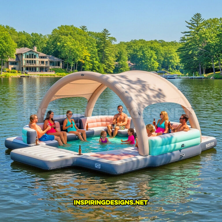 These Lake Party Float Pools Are the Unofficial Kings of Summer