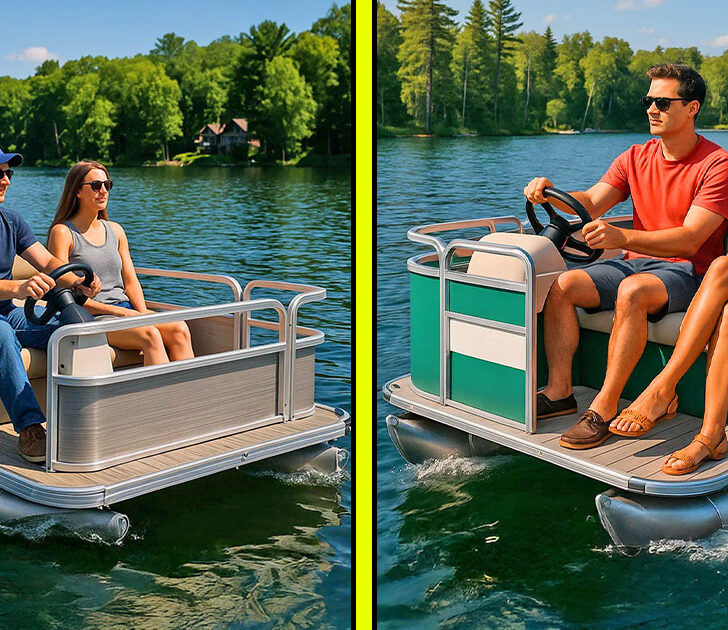 These Mini Pontoon Boats Are the Cutest Way to Cruise With Company ...