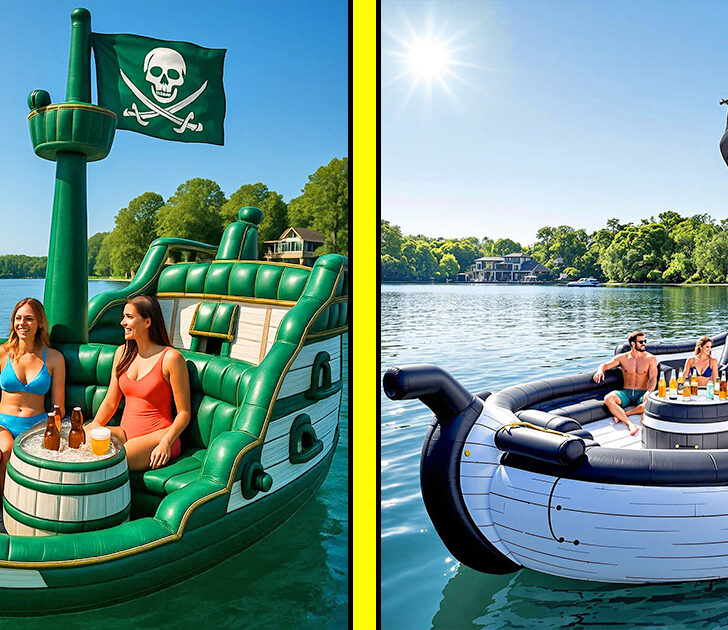 These Pirate Ship Lake Floats Are the Real Treasure at the Lake ...