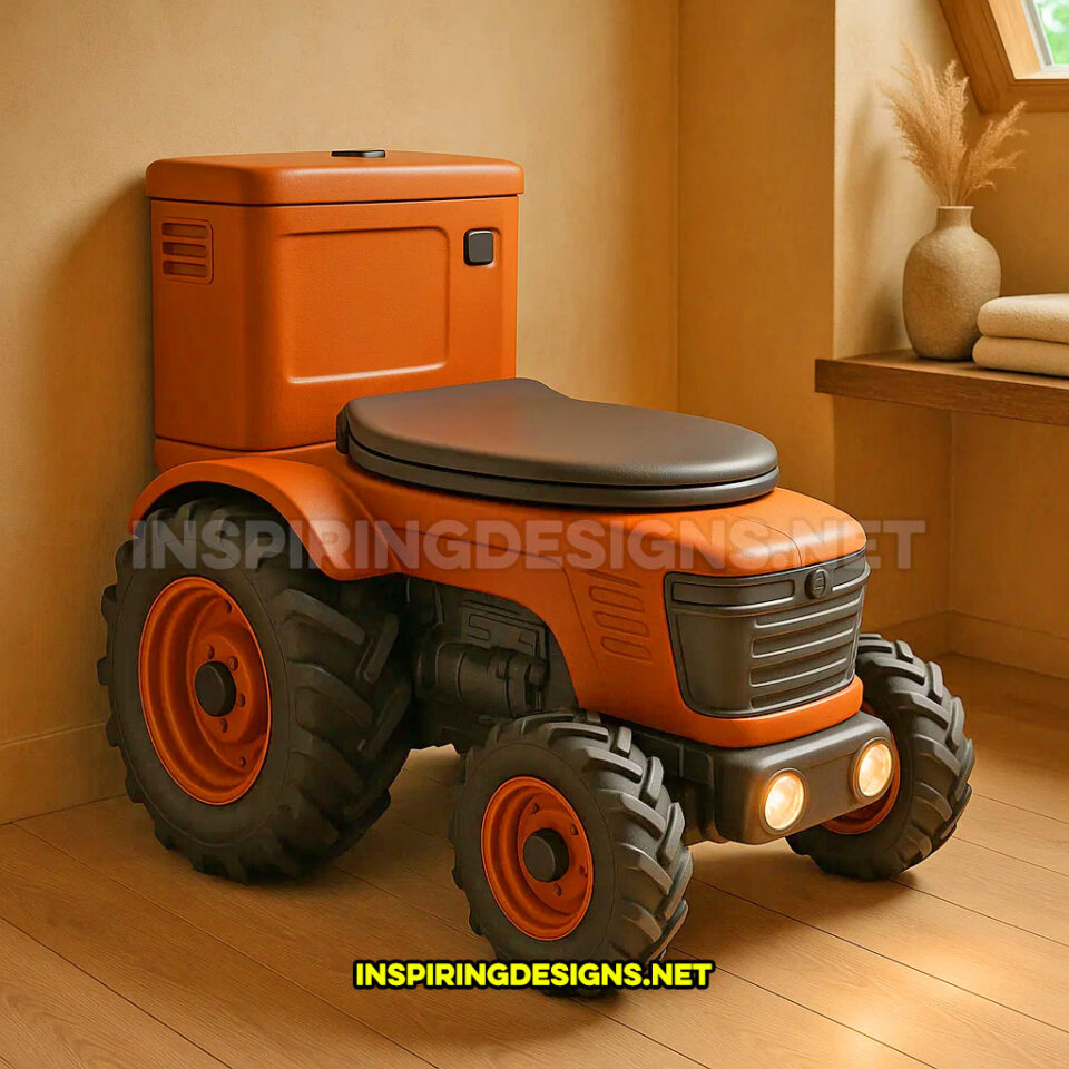 These Tractor Toilets Are the Ultimate Country Bathroom Upgrade