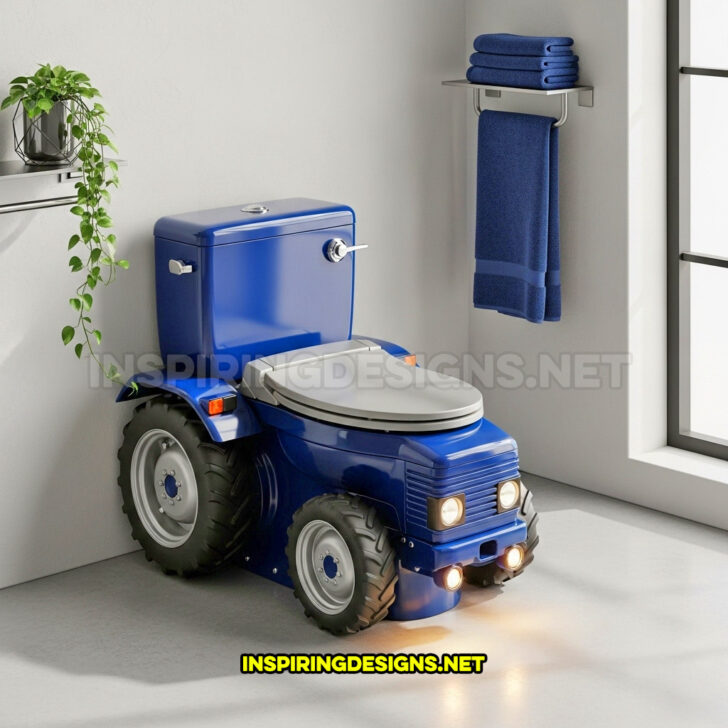 These Tractor Toilets Are the Ultimate Country Bathroom Upgrade