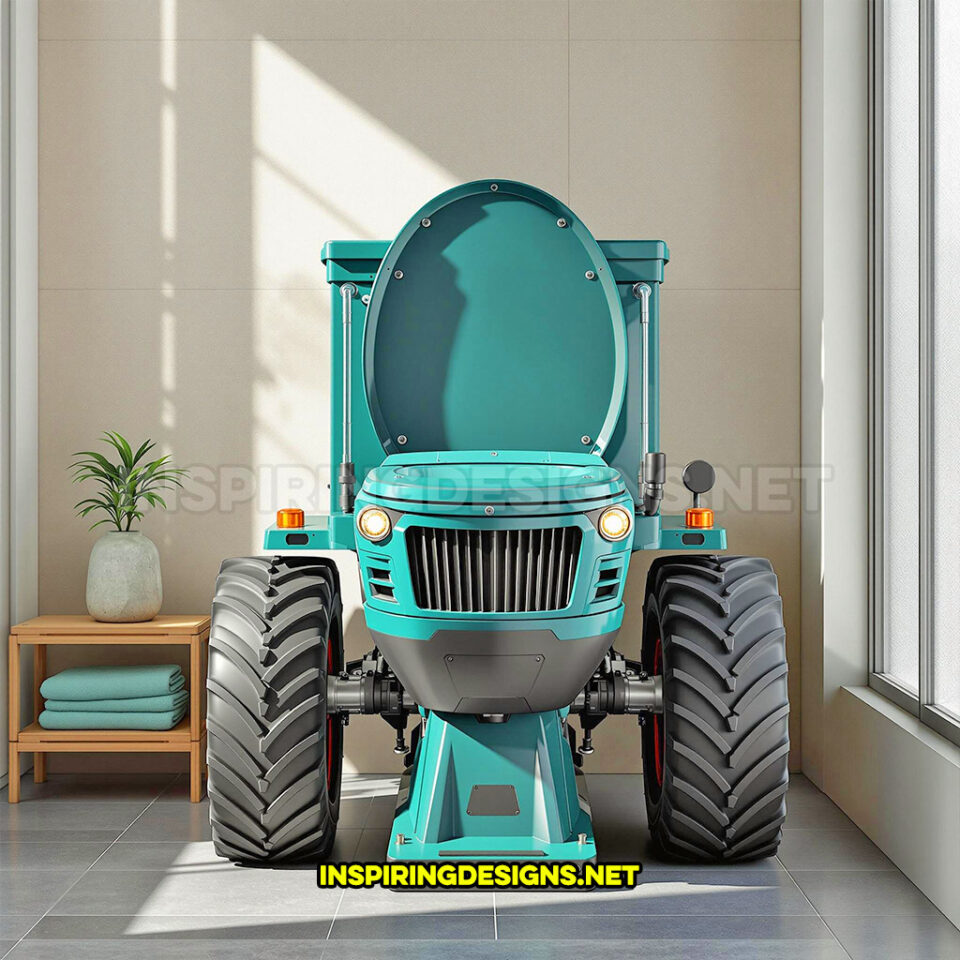 These Tractor Toilets Are the Ultimate Country Bathroom Upgrade