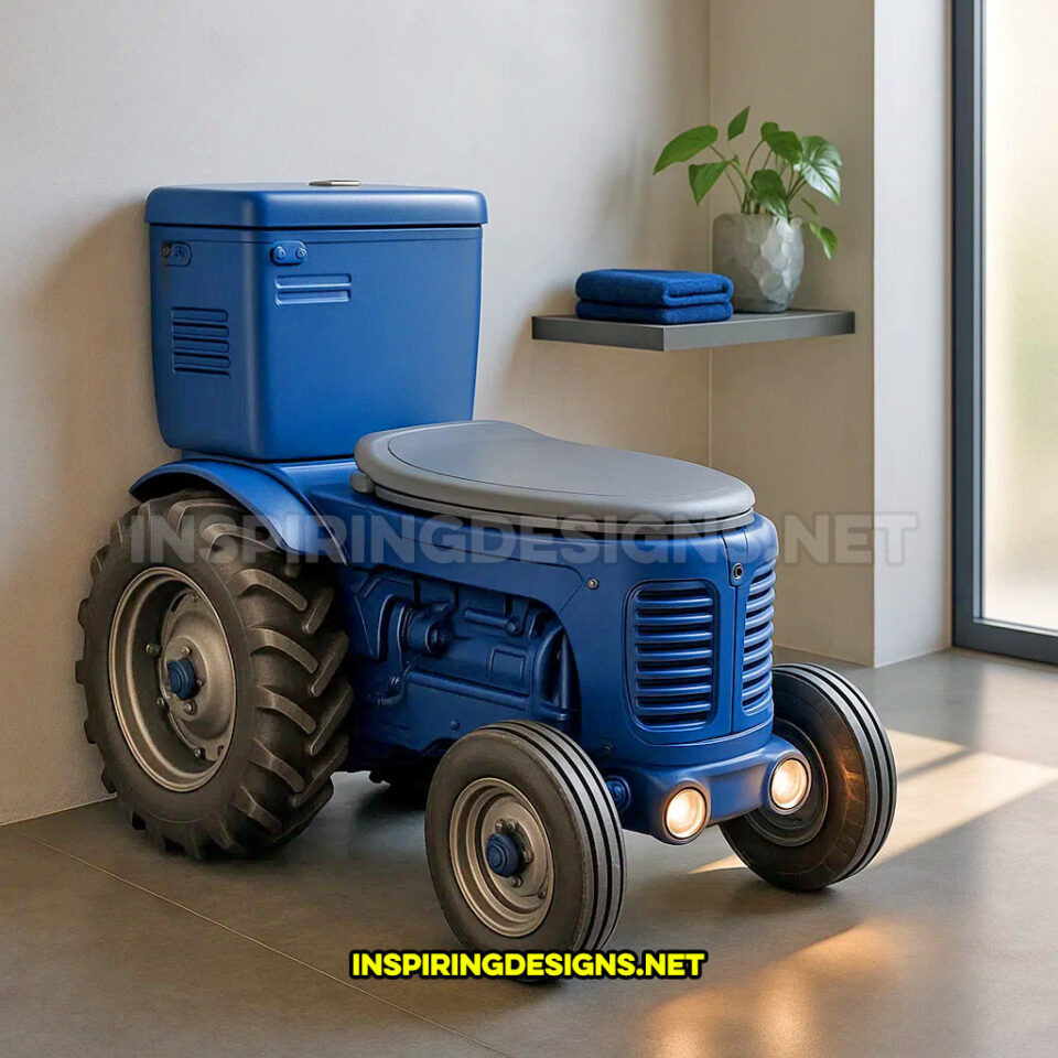These Tractor Toilets Are the Ultimate Country Bathroom Upgrade