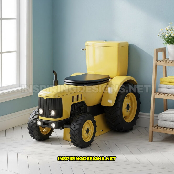 These Tractor Toilets Are the Ultimate Country Bathroom Upgrade