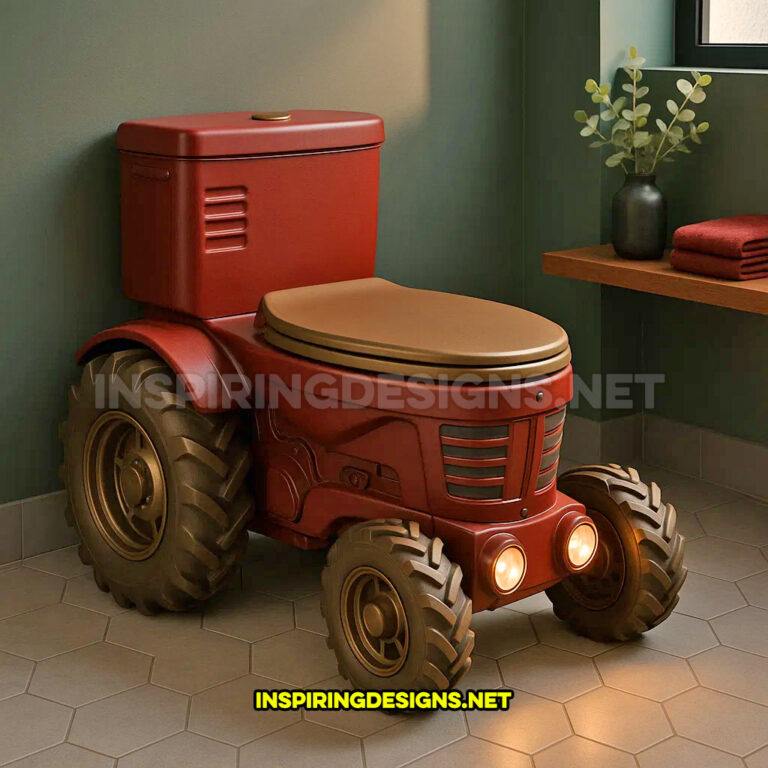 These Tractor Toilets Are the Ultimate Country Bathroom Upgrade
