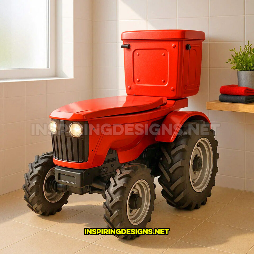 These Tractor Toilets Are the Ultimate Country Bathroom Upgrade