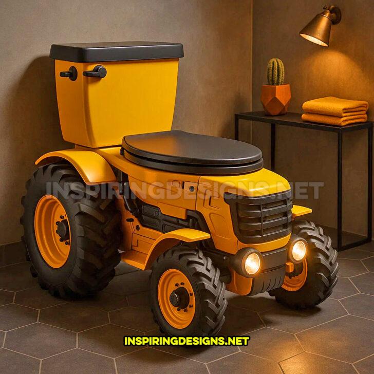 These Tractor Toilets Are the Ultimate Country Bathroom Upgrade