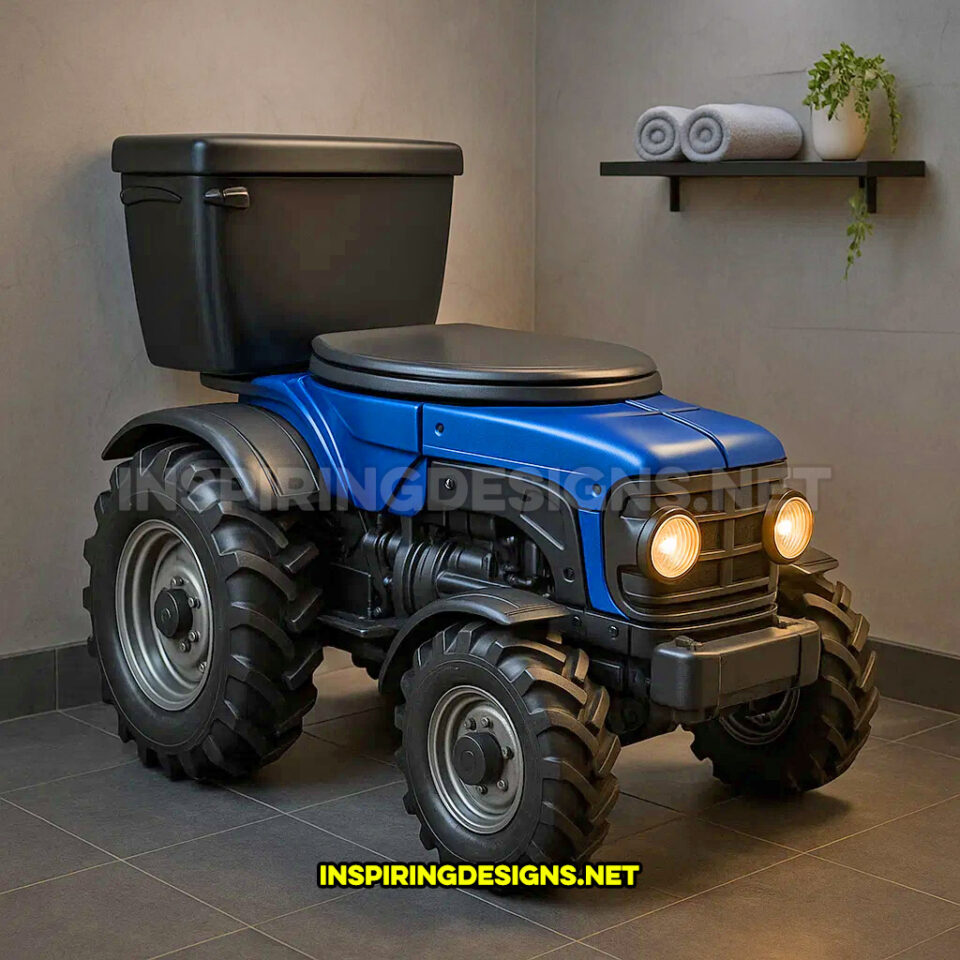 These Tractor Toilets Are the Ultimate Country Bathroom Upgrade