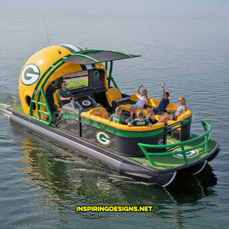 These Football Helmet Pontoon Boats Might Be the Greatest Way to Watch ...