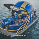 These Football Helmet Pontoon Boats Might Be the Greatest Way to Watch ...