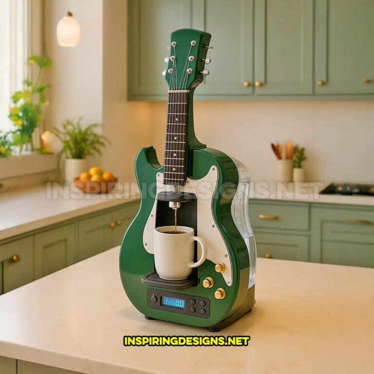 These Guitar Coffee Makers Strike a Chord With Caffeine Lovers
