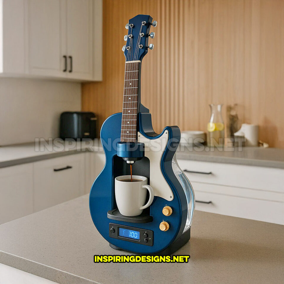 These Guitar Coffee Makers Strike a Chord With Caffeine Lovers