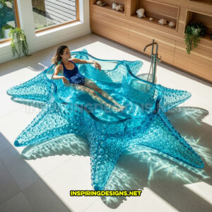 Sea Creature Glass Bathtubs