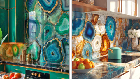 Geode Backsplashes: Dazzling, Durable, and Designed to Steal the Show