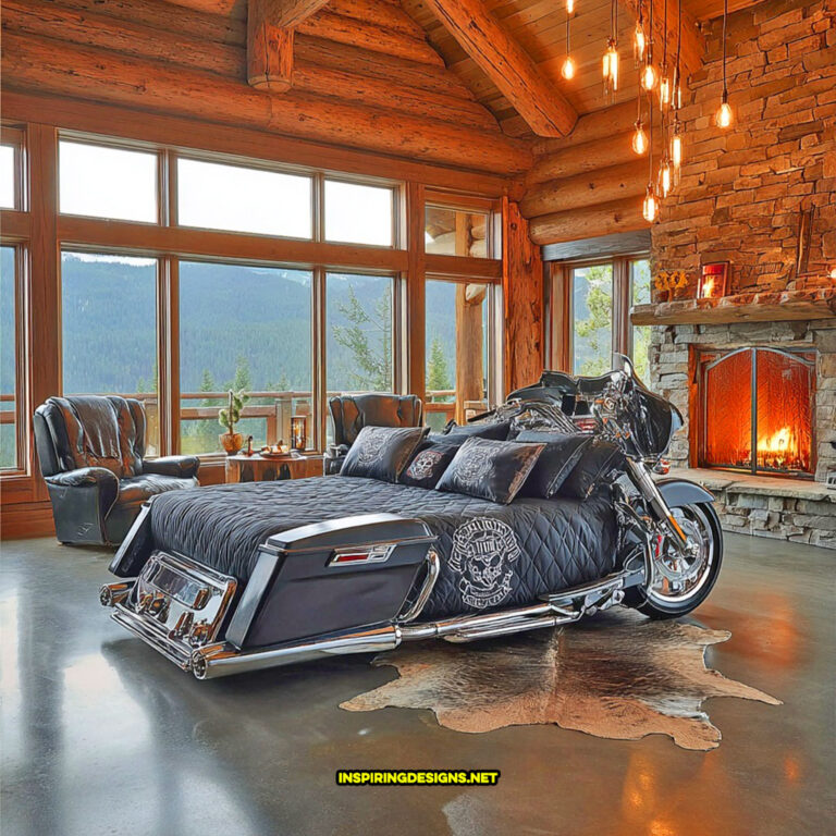 These Harley Beds Are the Boldest Motorcycle Beds You’ll Ever See