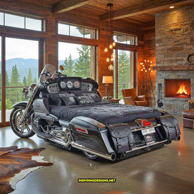 These Harley Beds Are the Boldest Motorcycle Beds You’ll Ever See