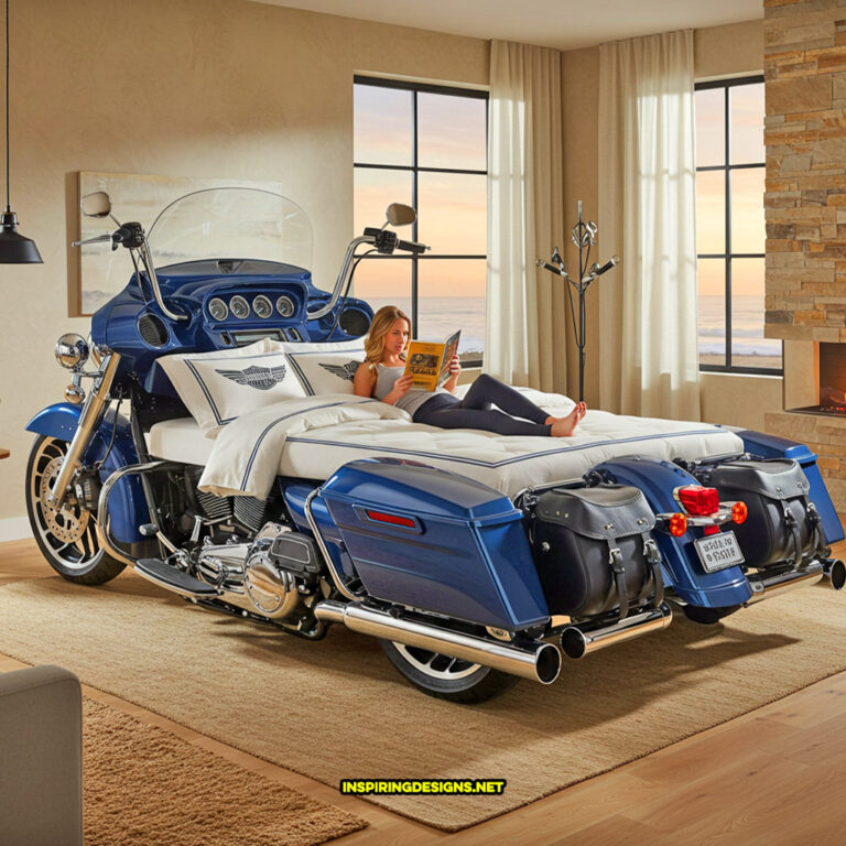 These Harley Beds Are the Boldest Motorcycle Beds You’ll Ever See