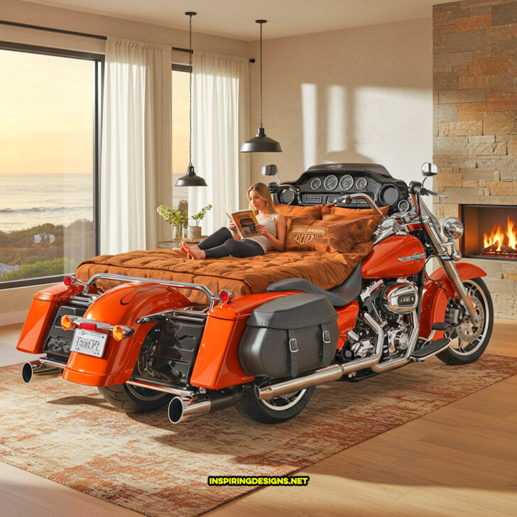 These Harley Beds Are the Boldest Motorcycle Beds You’ll Ever See