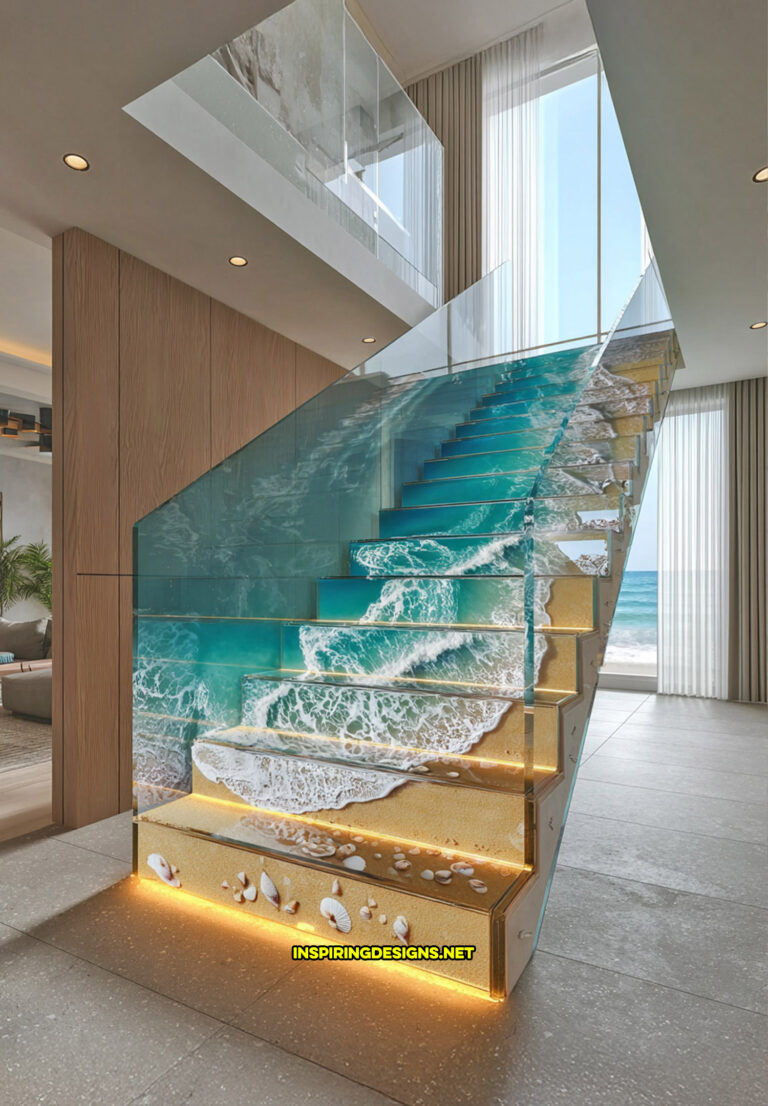 These Active Scene Beach Staircases Turn Every Step Into An Ocean View