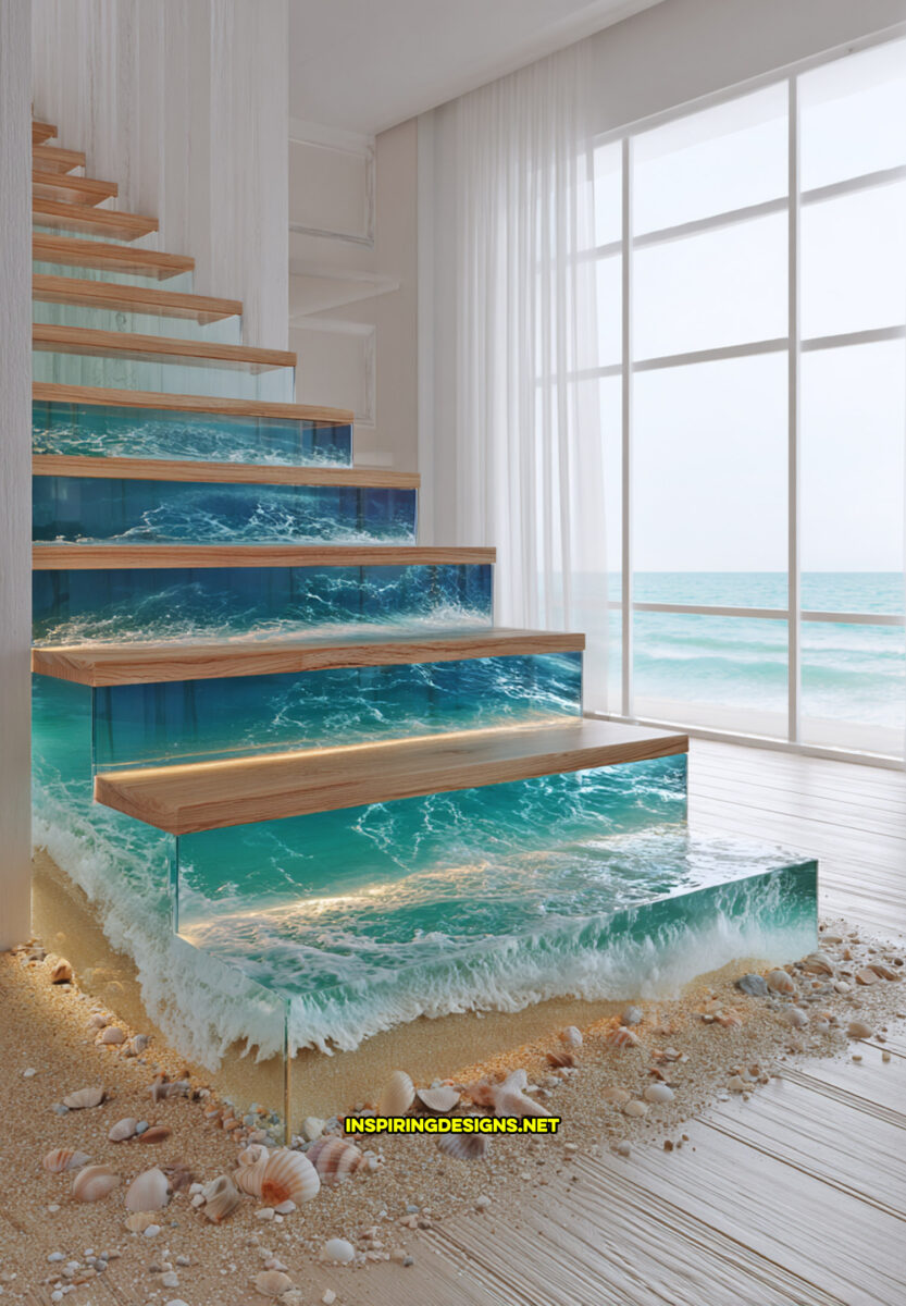 These Active Scene Beach Staircases Turn Every Step Into An Ocean View