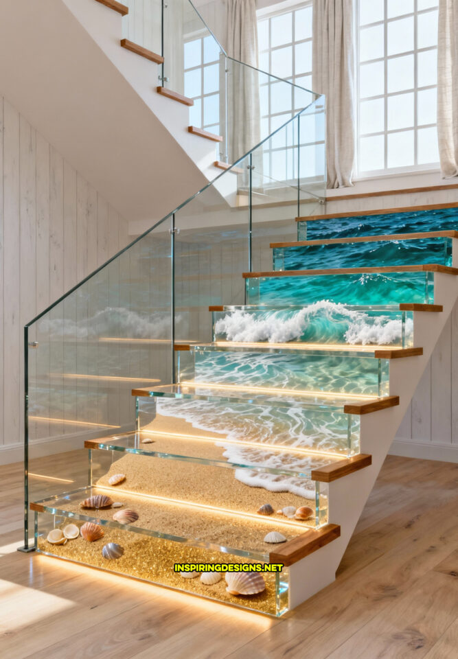 These Active Scene Beach Staircases Turn Every Step Into An Ocean View
