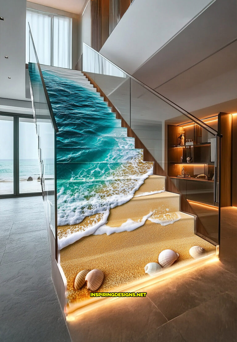 These Active Scene Beach Staircases Turn Every Step Into An Ocean View